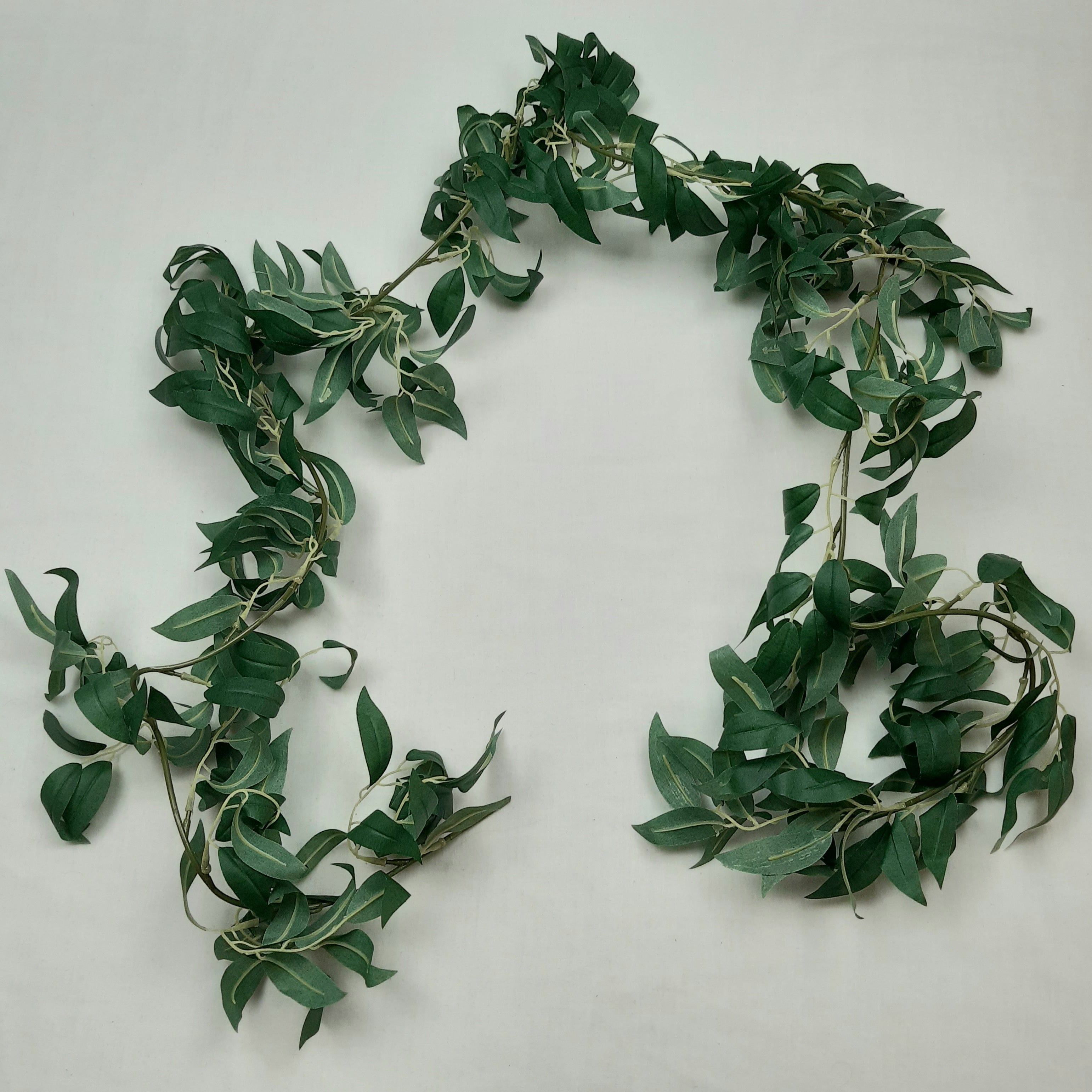Faux Ruscus Garland Green 180cm